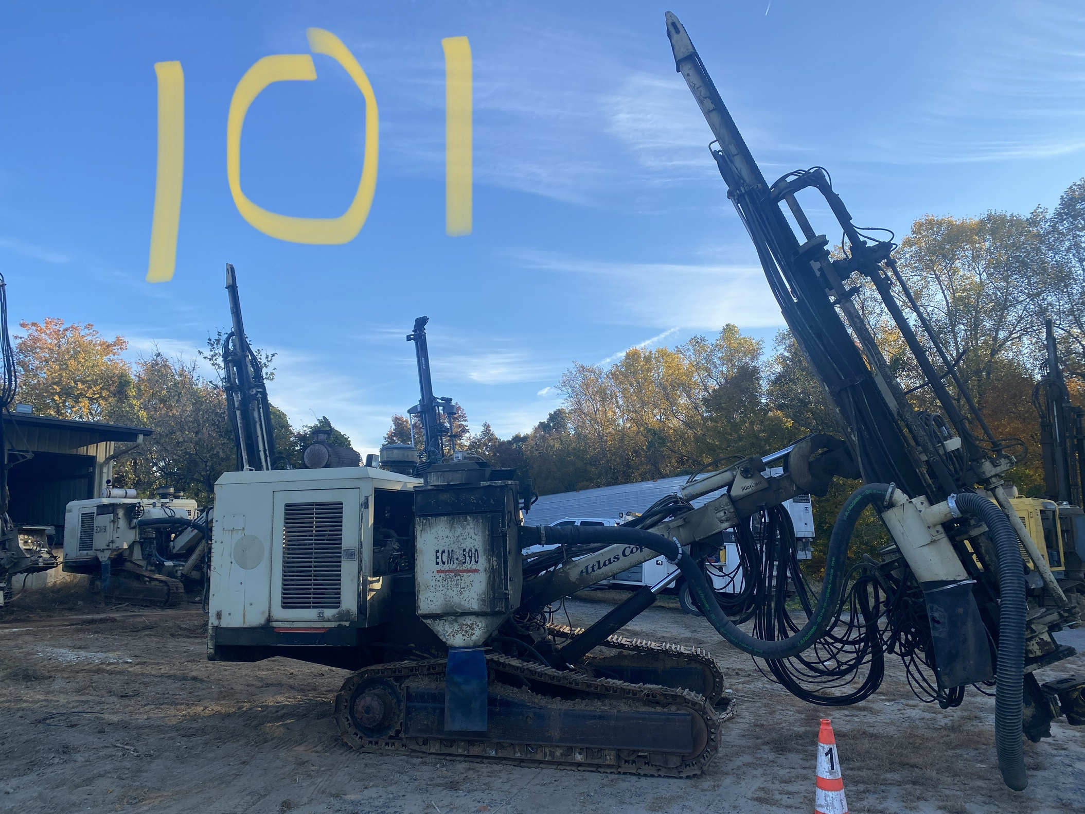 1997 ECM590 - Unit 101 (2) - Rock Drills