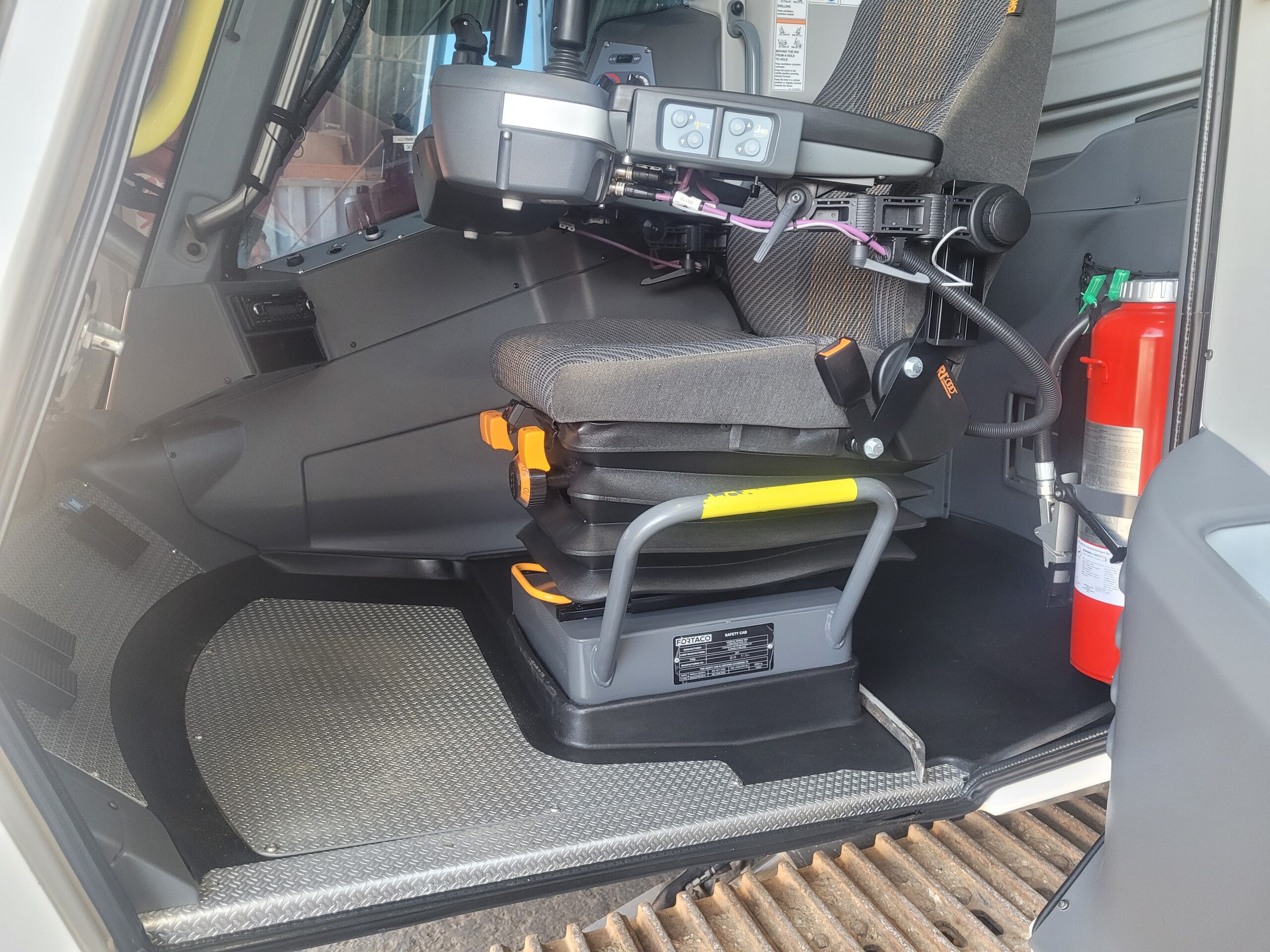 Cab Seat View - Rock Drills